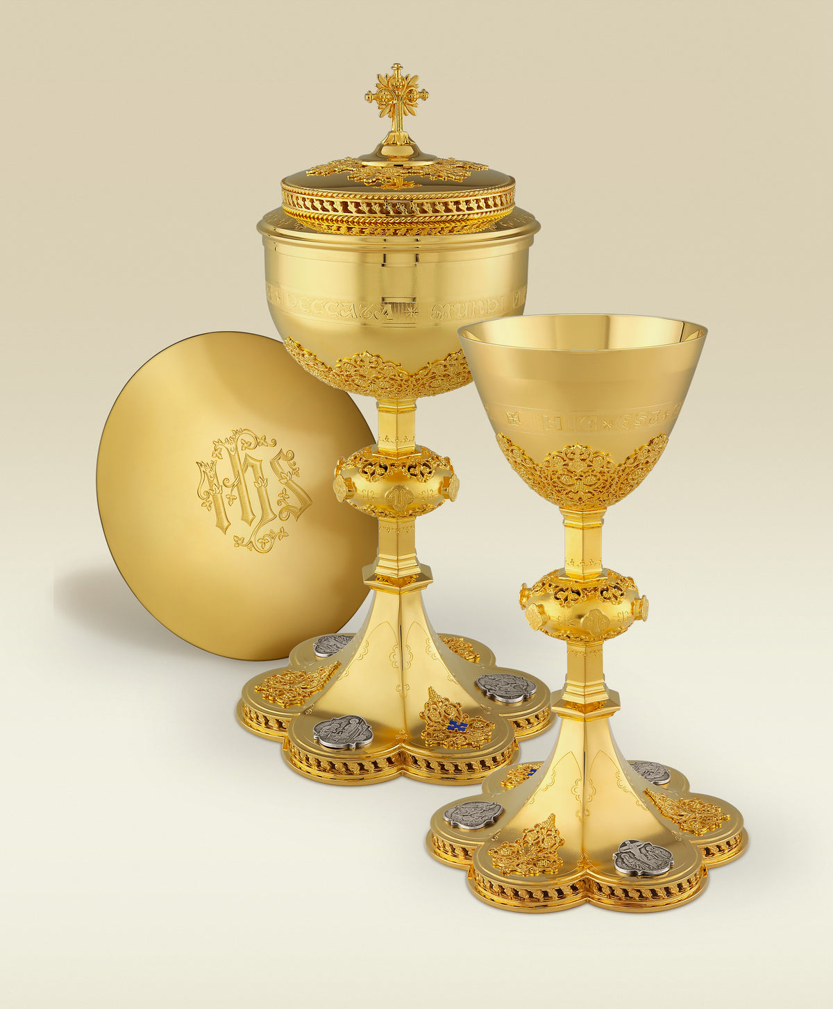 Neo-Gothic Chalice & Paten — Matthew F. Sheehan