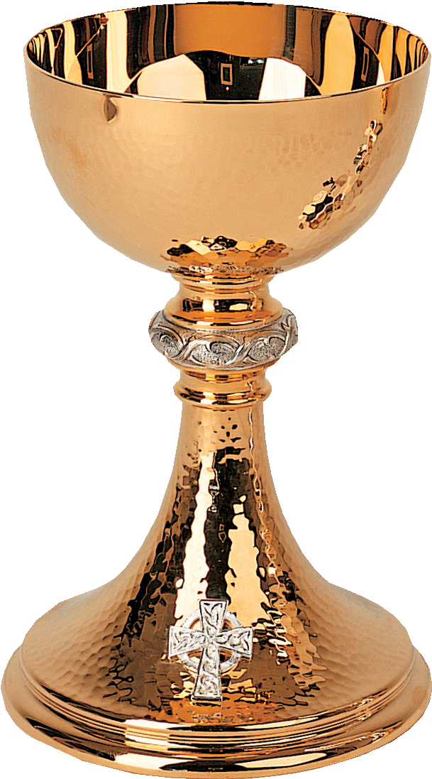 Crown of Thorns Motif Chalice and Dish Paten — Matthew F. Sheehan