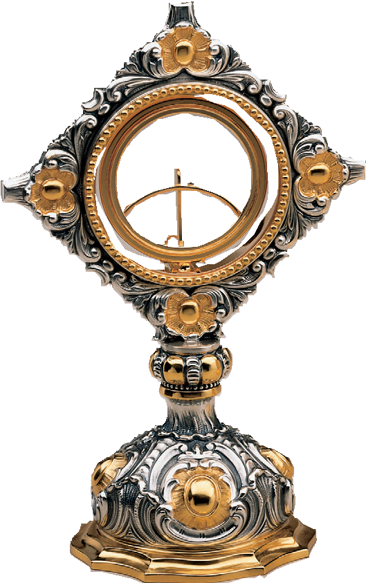 Baroque Ostensoria - Two Tone Deep Relief Design — Matthew F. Sheehan