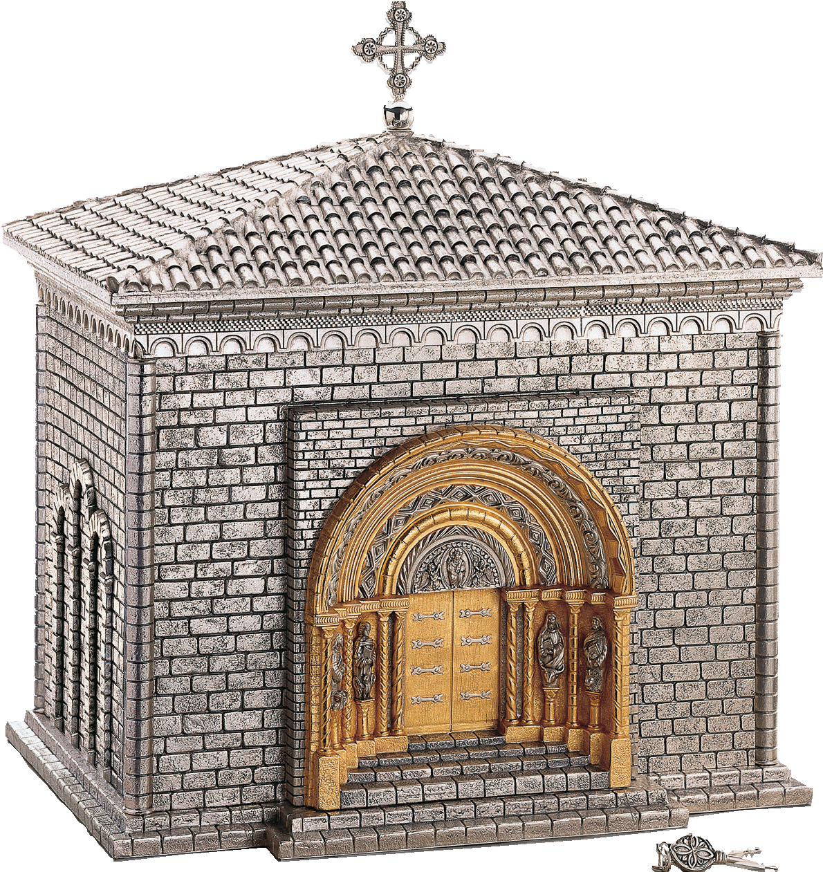 Romanesque Cast Bronze Tabernacle — Matthew F. Sheehan