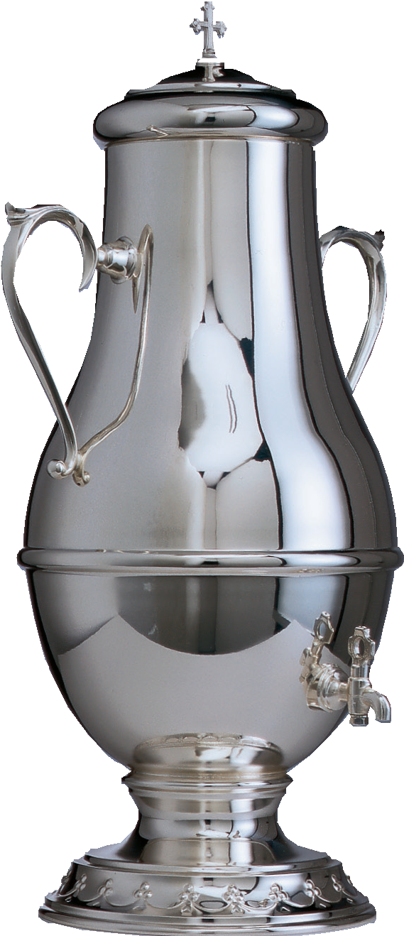 Silver-Plated Holy Oil Container - 5 Quart Capacity — Matthew F. Sheehan