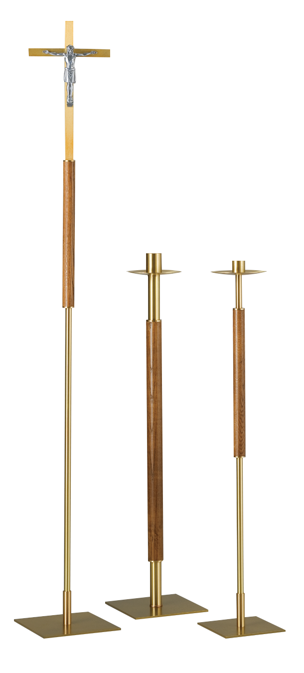 Paschal Candlestick with Square Base — Matthew F. Sheehan