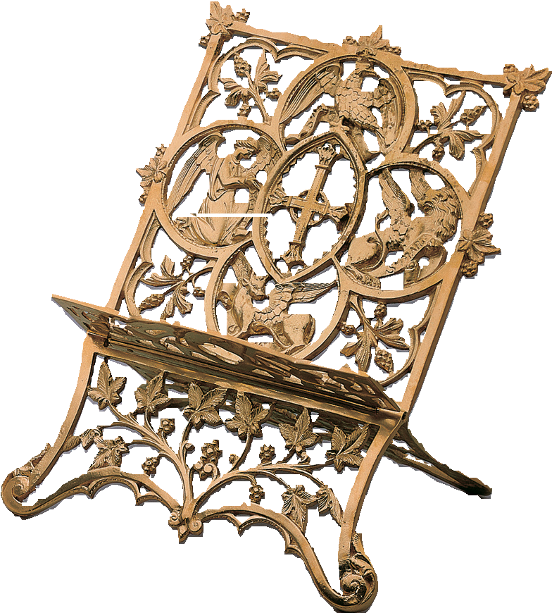Gothic Style Hand Wrought Bronze Missal Stand — Matthew F. Sheehan