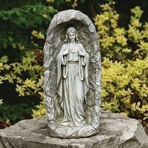 Immaculate Heart of Mary LED Solar Garden Statue — Matthew F. Sheehan