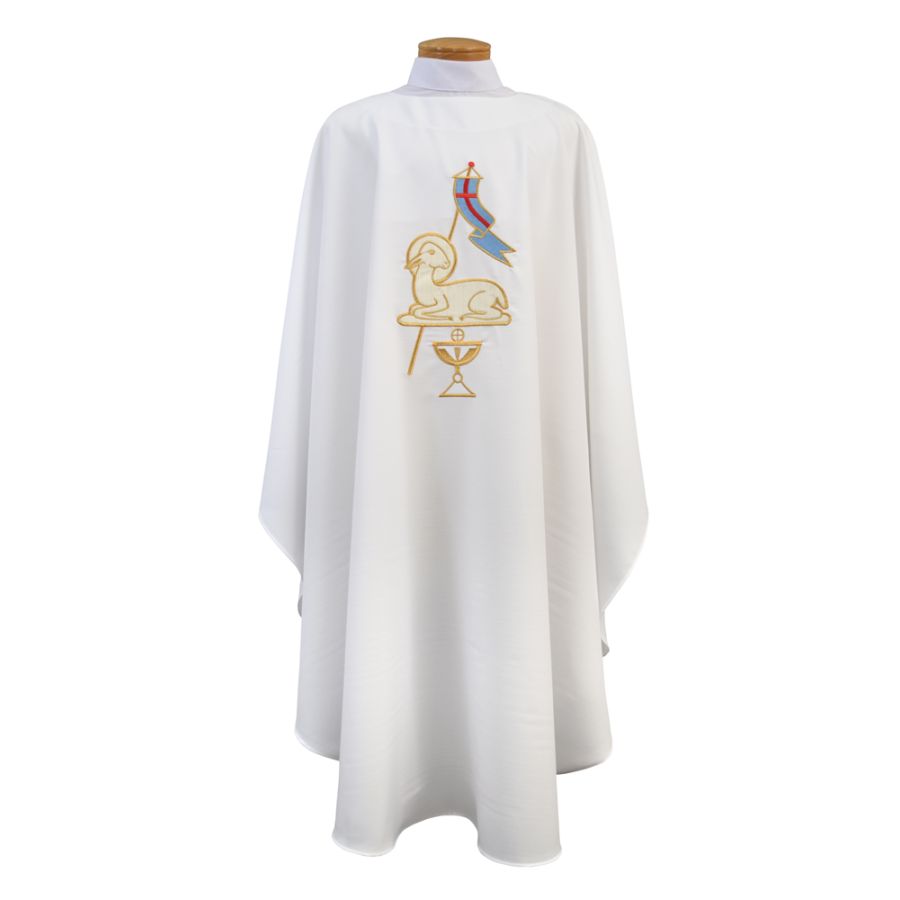 Chasuble with Lamb of God symbol — Matthew F. Sheehan