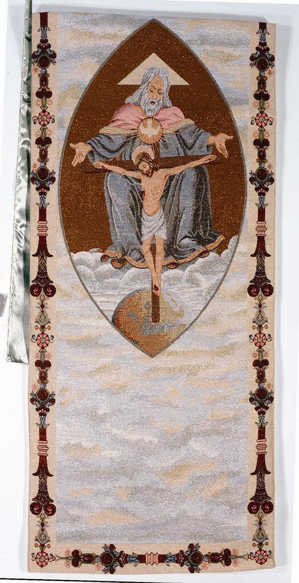Holy Trinity Banner – Measures 22" W x 46" L – Imported — Matthew F ...