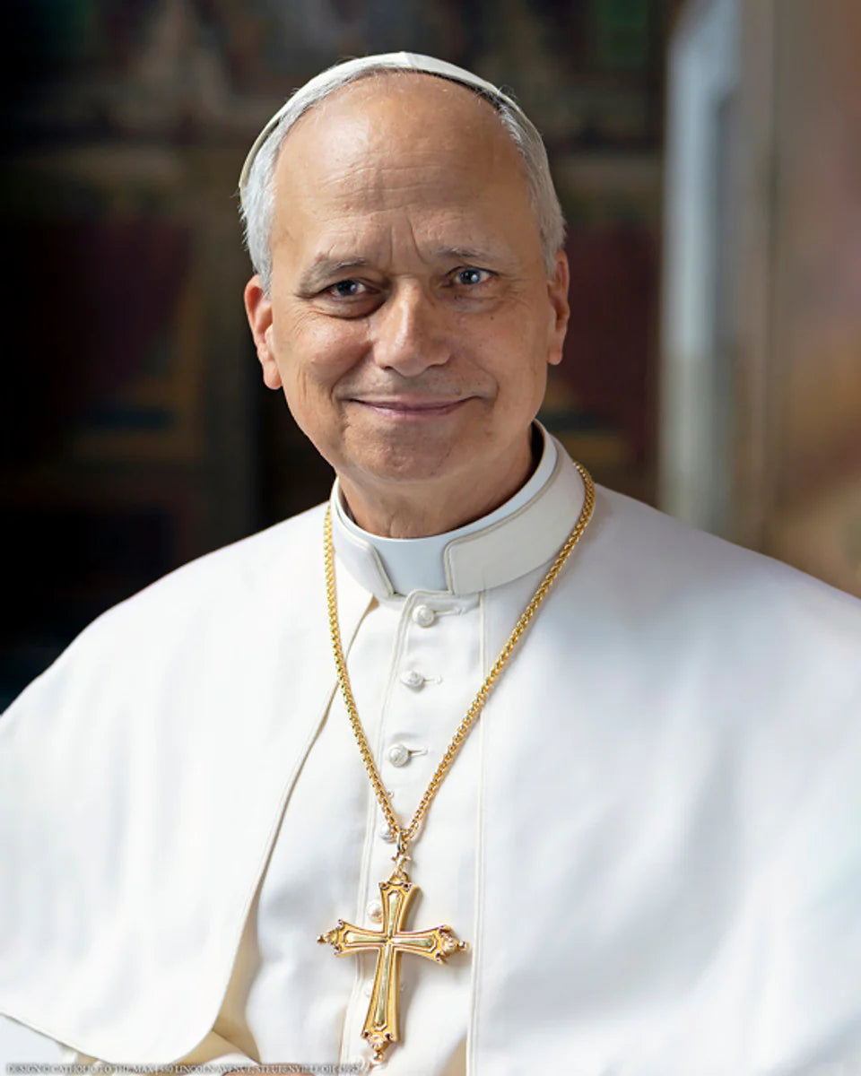 Pope Leo XIV Formal Portrait Sleeved Print — Matthew F. Sheehan