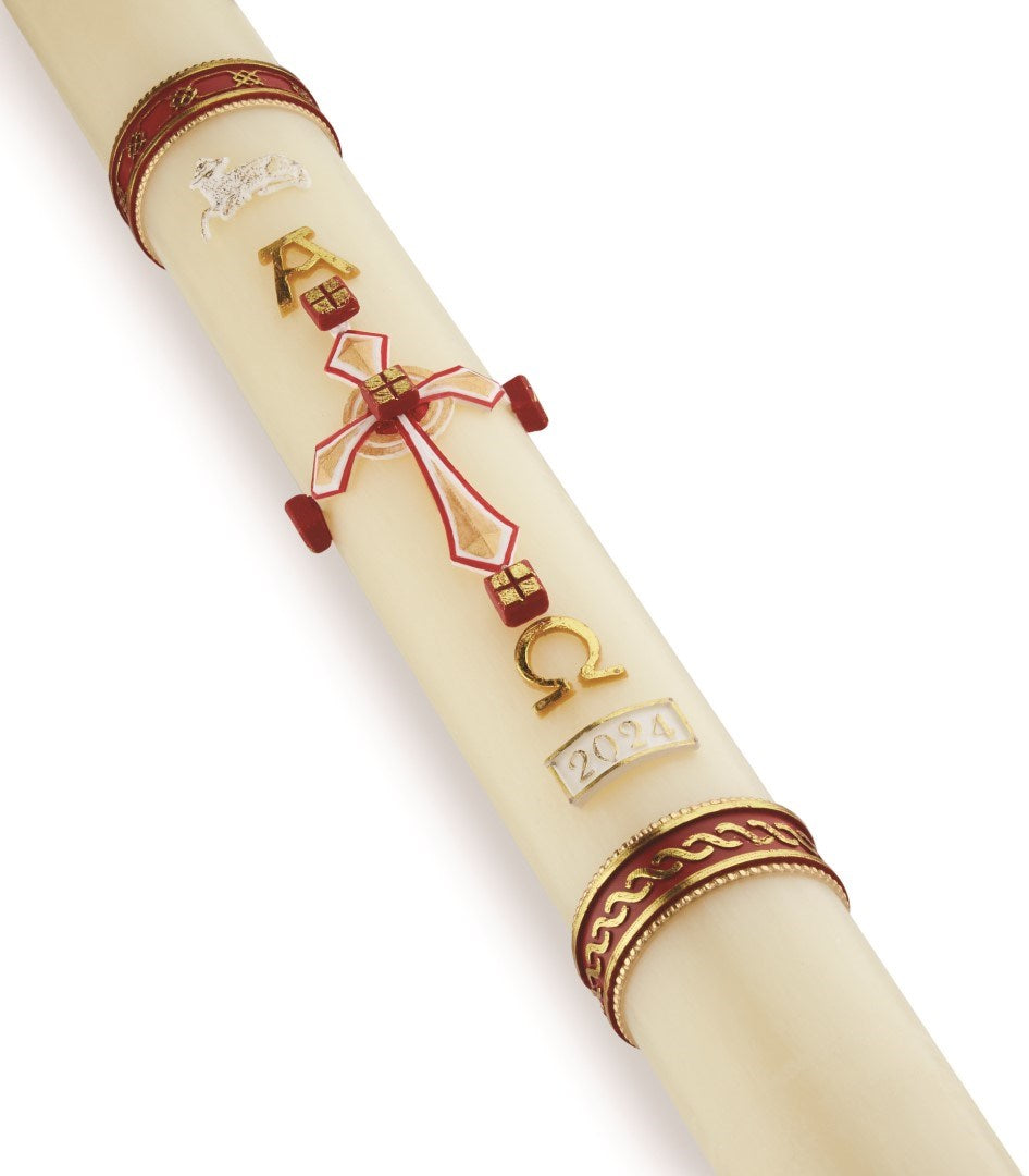 Root Candles "Agnus Dei" Lamb of God Series #75 Paschal Candle ...