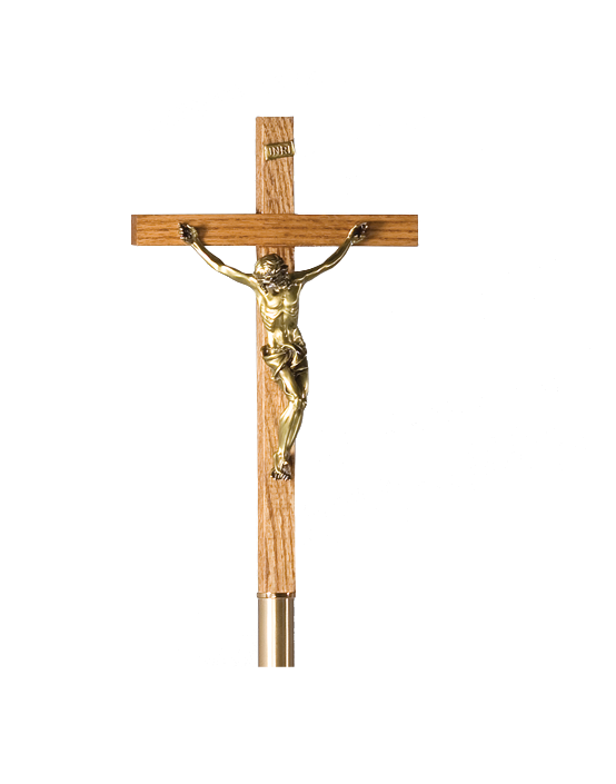 Processional Cross with Stand — Matthew F. Sheehan