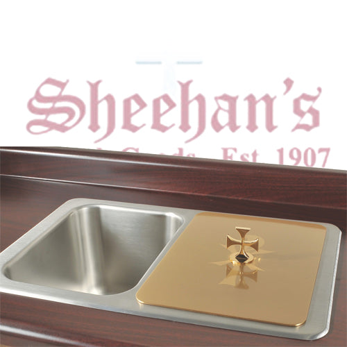 Sacristy Sink / Sacrarium Double Rectangular Bowl — Matthew F. Sheehan