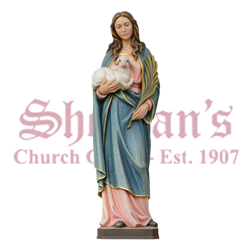 Demetz St. Agnes Statue — Matthew F. Sheehan