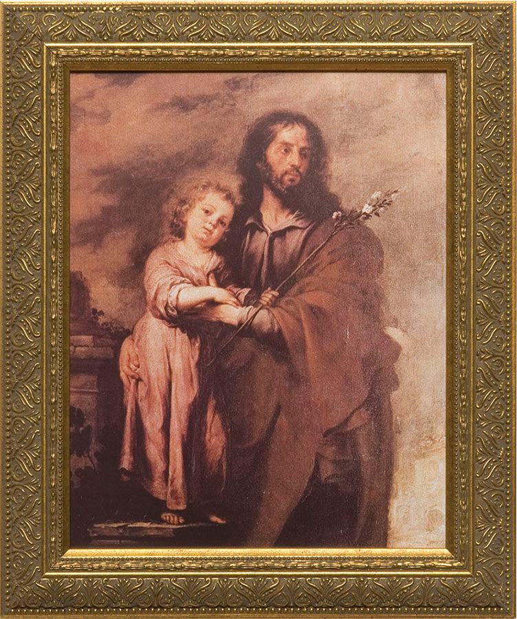 St. Joseph by Murillo Framed Art — Matthew F. Sheehan