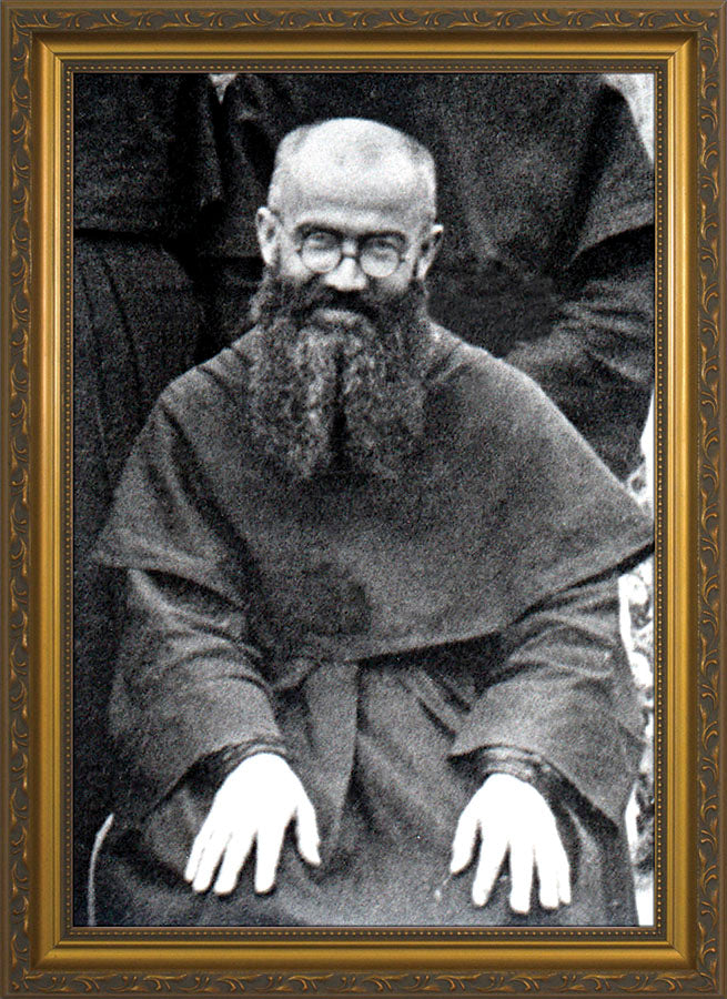 St. Maximilian Kolbe Framed Art — Matthew F. Sheehan